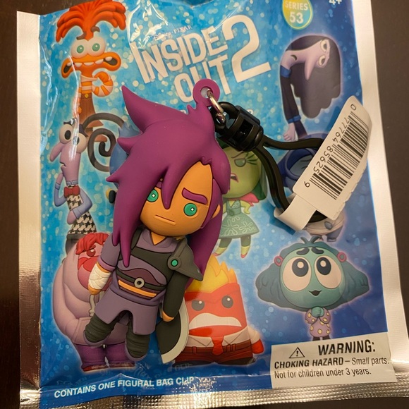 Disney | Toys | Lance Slashblade Inside Out 2 Disney Blind Bag Keychain ...
